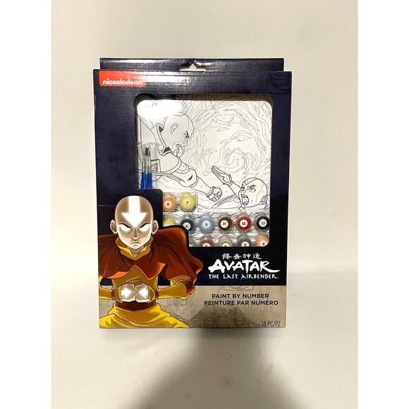 Nickelodeon | Toys | Avatar The Last Airbender Atla Paint By Number Kit ...